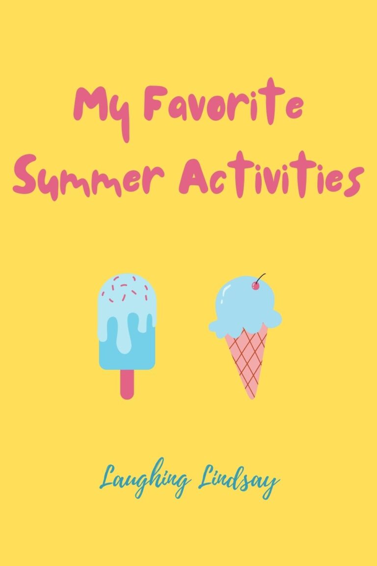 My Favorite Summer Activities - Laughing Lindsay